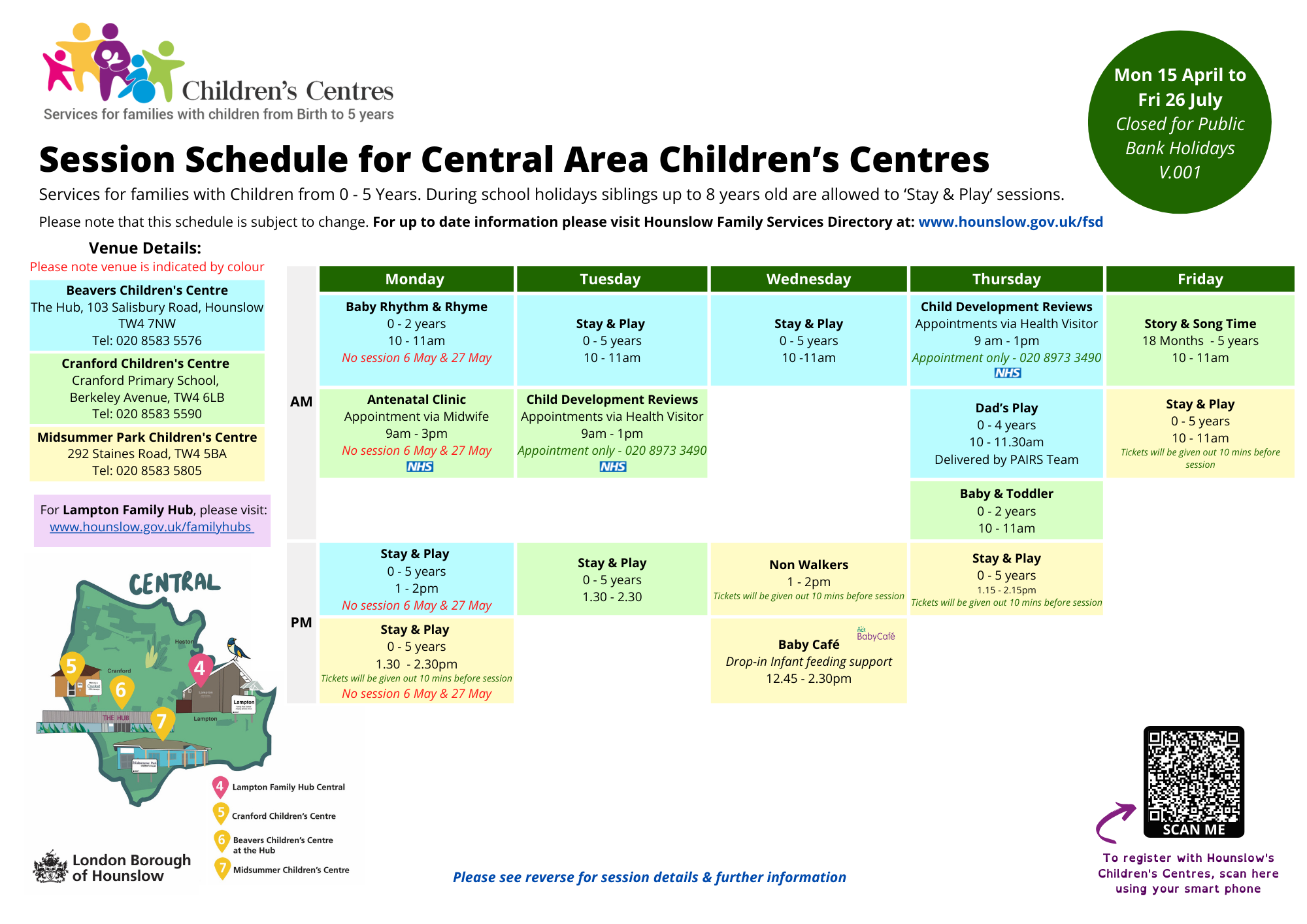 Hounslow Family Service Directory.